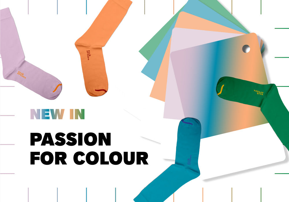Colour Connisours: The Passion for Colour Collection of Socks